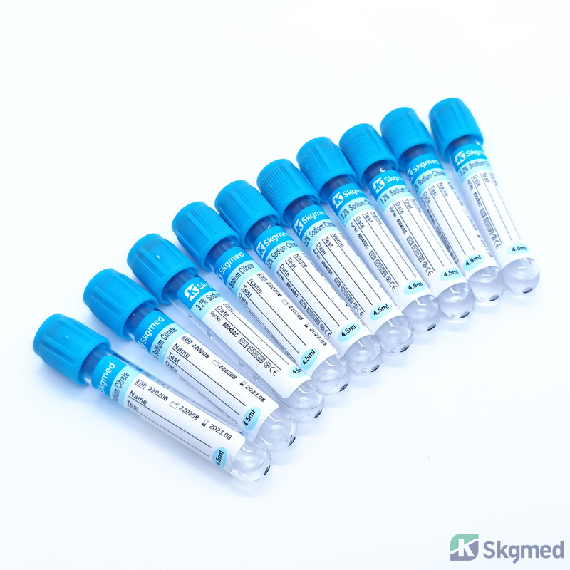 Blood Collection Tube Coagulation Sodium Citrate 3.2% or 3.8% - Buy ...